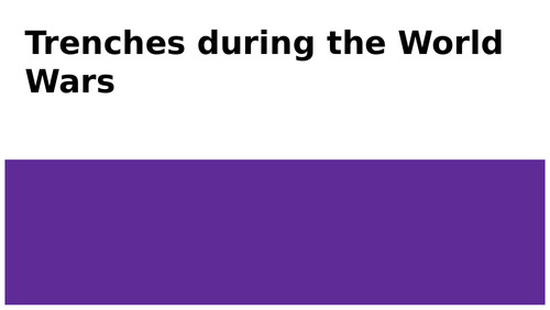 World War 1 Unit of Work | Teaching Resources