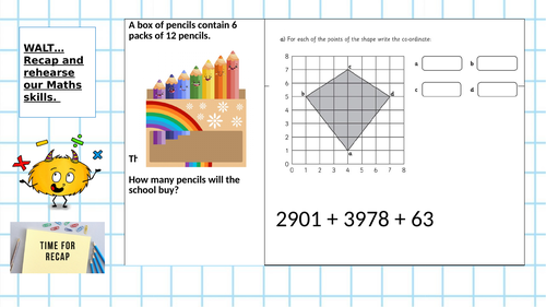 maths-recap-warm-up-task-set-2-teaching-resources