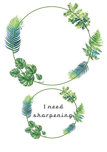 Botanical pencil sharpening station resources | Teaching Resources