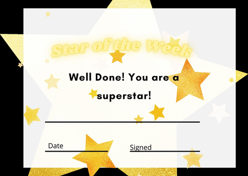Star of the Week | Teaching Resources