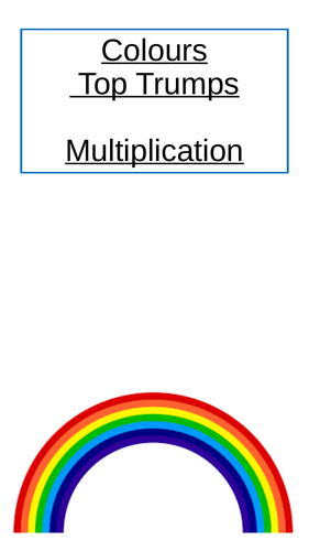 Top Trumps Maths Football, Dogs and Colours | Teaching Resources