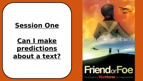 Friend or Foe Guided Reading UKS2 | Teaching Resources