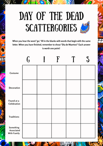 Day of the Dead Fun Games & Activities Bundle. Lesson Fillers ...