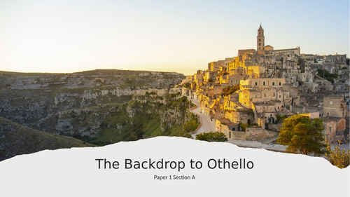 'Othello' Bundle | Teaching Resources