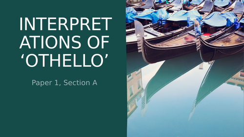 'Othello' Bundle | Teaching Resources