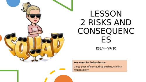 PSHE Year 8 Gangs: Risks and staying safe | Teaching Resources