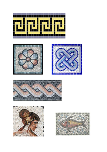 LKS2 Roman Mosaics Art - Introduction and Lesson 1 | Teaching Resources