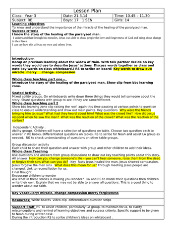 Years 1 to 4 Complete Year's Religious Studies R.E. Planning | Teaching ...