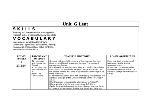 Year 5 Complete Year's Religious Studies R.E. Planning | Teaching Resources