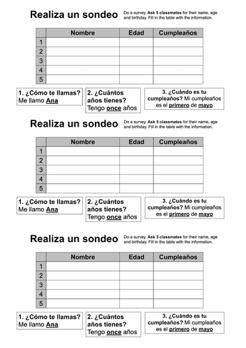 Year 7 VIVA PPT Spanish Birthdays + Months | Teaching Resources