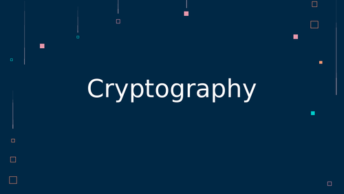 Cryptography Binary Teaching Resources