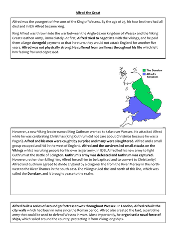 Alfred the Great | Teaching Resources