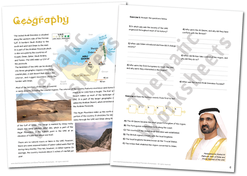 The United Arab Emirates (country study) | Teaching Resources
