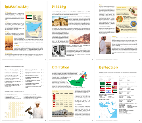 The United Arab Emirates (country study) | Teaching Resources