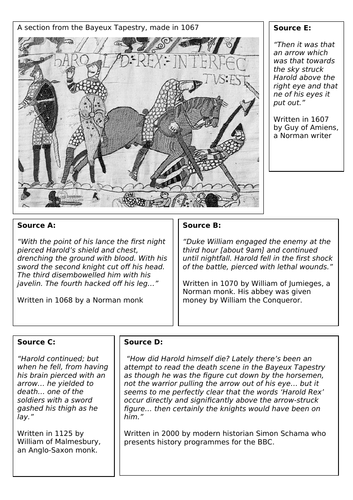 Bayeux Tapestry | Teaching Resources