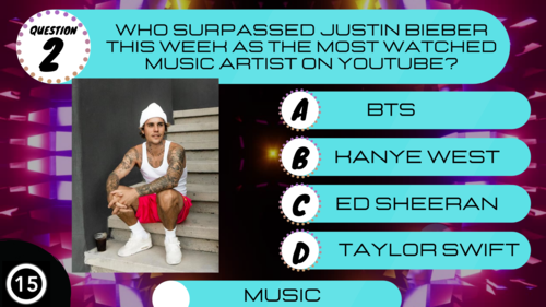 Free 15th Aug 21st Aug Weekly News Quiz Teaching Resources