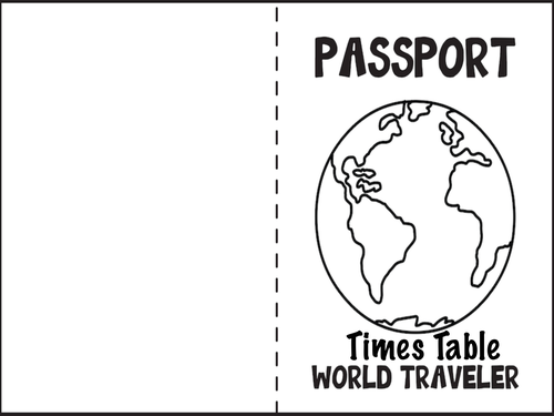 Times Table passport | Teaching Resources