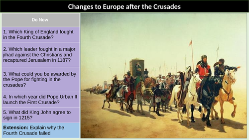 Crusades The | Teaching Resources