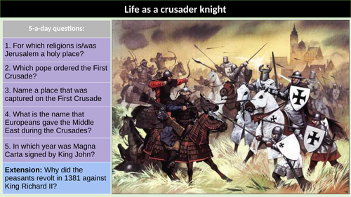 Crusades The | Teaching Resources