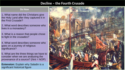 Crusades The | Teaching Resources