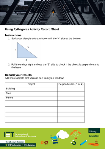 Using Pythagoras Theorem | Teaching Resources