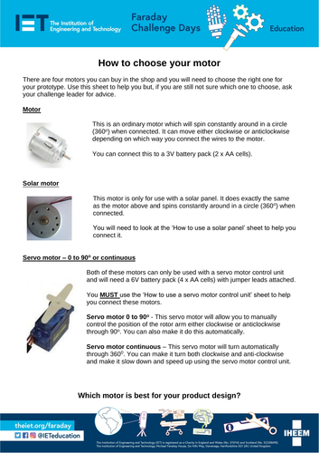 IET Faraday® DIY Challenge Day - IHEEM (Institute of Healthcare ...