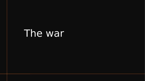 AQA GCSE Conflict and Tension 1894 - 1918 lesson PowerPoints | Teaching ...