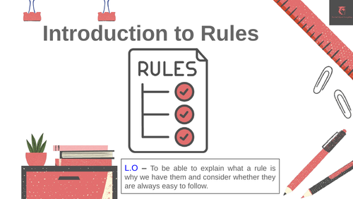 Introduction to Rules | Teaching Resources