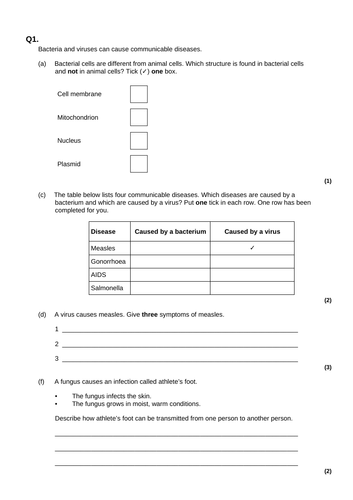 Pathogens, Malaria, Human Defence System (3 lessons) | Teaching Resources