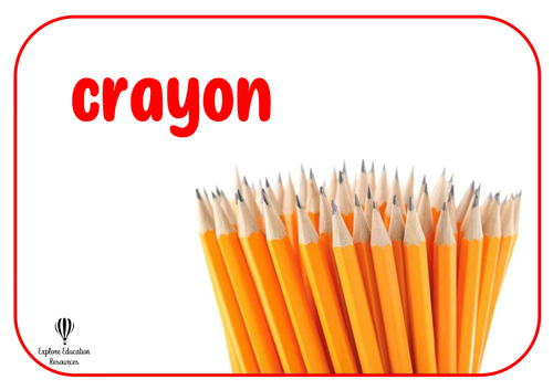 123 FRENCH Classroom Labels with Photographs | Teaching Resources