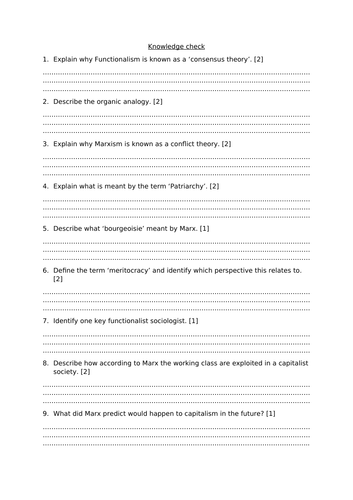GCSE Sociology AQA Introduction unit | Teaching Resources