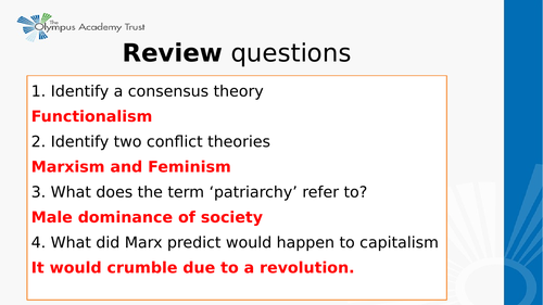GCSE Sociology AQA Introduction unit | Teaching Resources