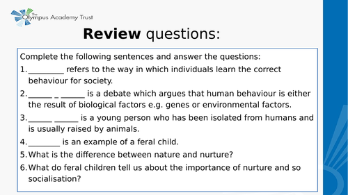 GCSE Sociology AQA Introduction unit | Teaching Resources