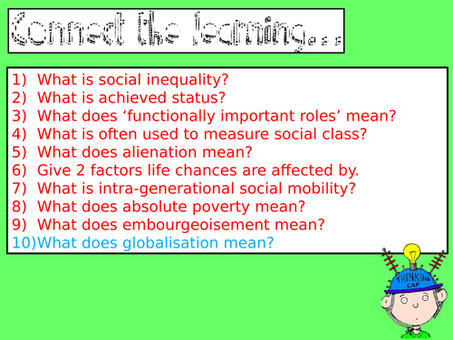 Paper 2- Social Stratification | Teaching Resources