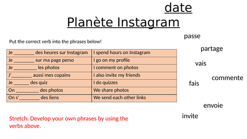 Studio 3 - Ma vie sociale d'ado (8 lessons) | Teaching Resources