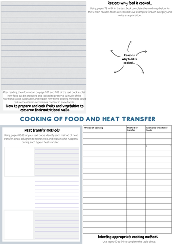 Food Technology: Cooking and Heat Transfer | Teaching Resources