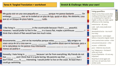 Theme 2 | GCSE Spanish | ¿Cómo es tu casa? | Teaching Resources