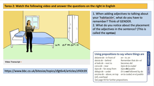 Theme 2 | GCSE Spanish | Mi casa | Teaching Resources