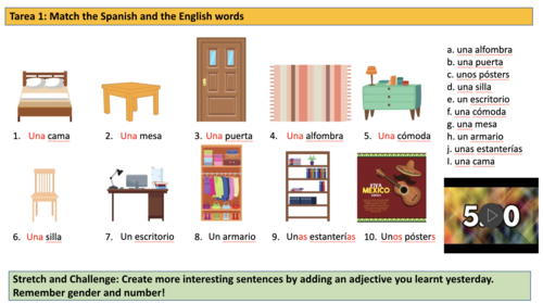 Theme 2 | GCSE Spanish | Describe your house | Teaching Resources
