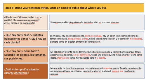 Theme 2 | GCSE Spanish | Describe your house | Teaching Resources