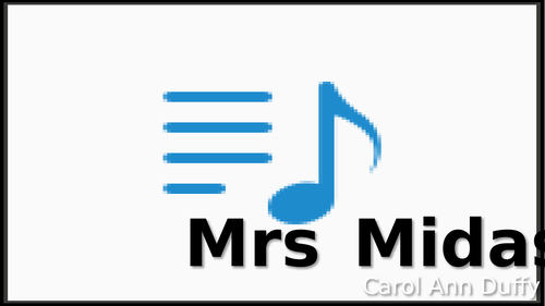 Mrs Midas - Carol Ann Duffy | Teaching Resources