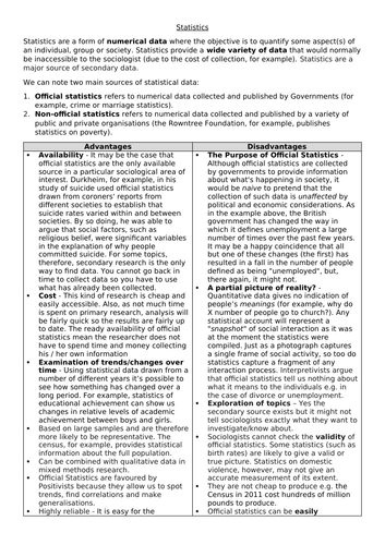 GCSE Sociology AQA Research Methods unit | Teaching Resources