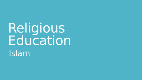 ISLAM | Teaching Resources