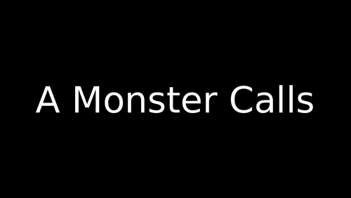 A Monster Calls Comprehension Questions | Teaching Resources