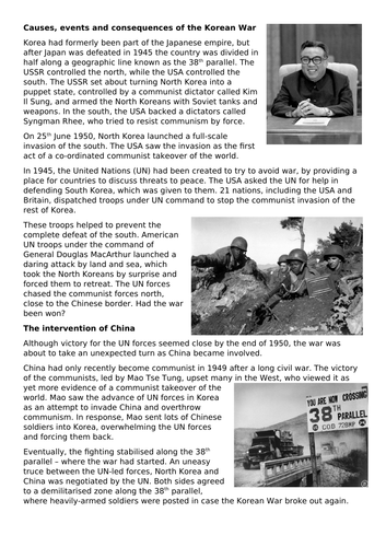 20th century conflict SoW | Teaching Resources