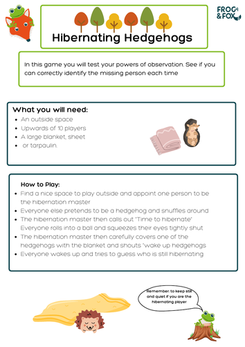 Woodland Animal games Bundle | Teaching Resources