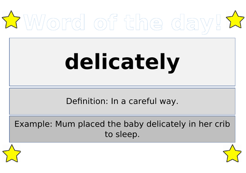 Year 3 Word of the Day Posters | Teaching Resources