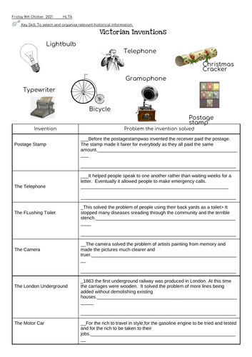KS2 Victorians History Unit | Teaching Resources