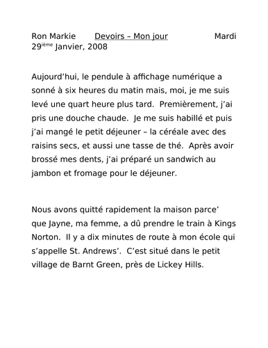 Back To School French Primary School Resources and Lessons | Teaching ...