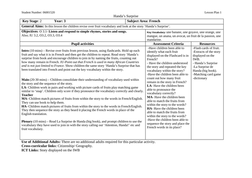 Back To School French Primary School Resources and Lessons | Teaching ...